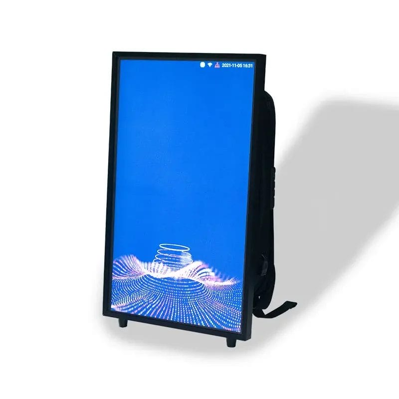 32 Inch Human Walking Backpack Billboards Android LCD Screen ...